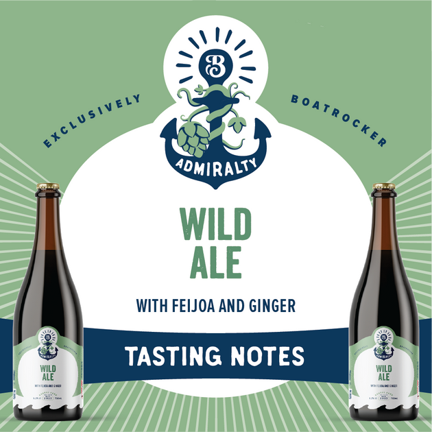 WILD ALE WITH FEIJOA & GINGER (NOV 2023) – Boatrocker Brewers & Distillers