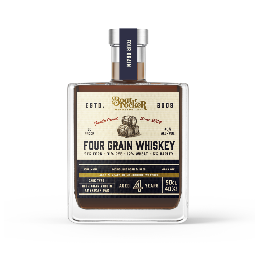 4 Grain Whiskey – Boatrocker Brewers & Distillers
